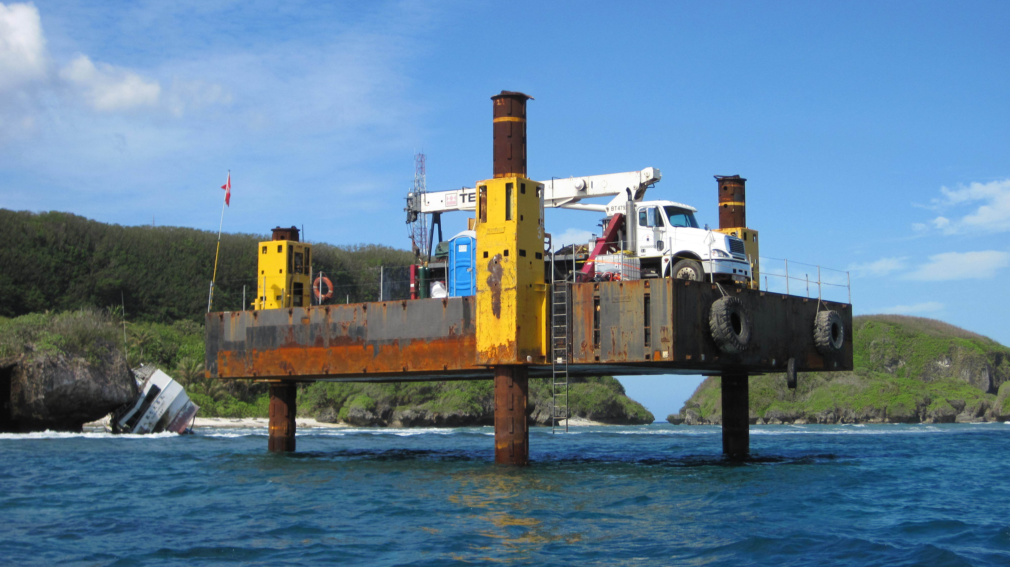 Daiku Maru #7 Wreck Removal - Smithbridge Guam